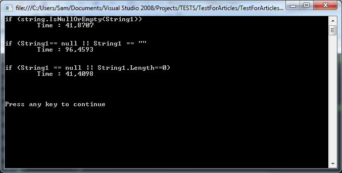 C Check If A String Is Null Or Empty